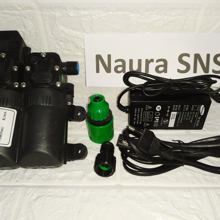 Jual MESIN POMPA DC 12V 250 PSI + ADAPTOR MESIN POMPA DC AUTO CUT OF ...