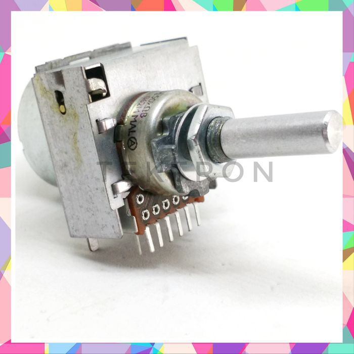 Jual 100Kohm Stereo Motorized Potentiometer potensio motor merk ...