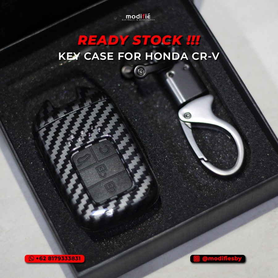 Jual Cover Key Remote HRV CRV CIVIC TURBO HONDA Casing Kunci Carbon ...