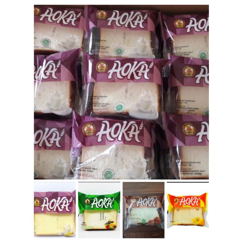 Jual Roti Aoka Roti Panggang Sandwich Aneka Rasa 65 g | Shopee Indonesia