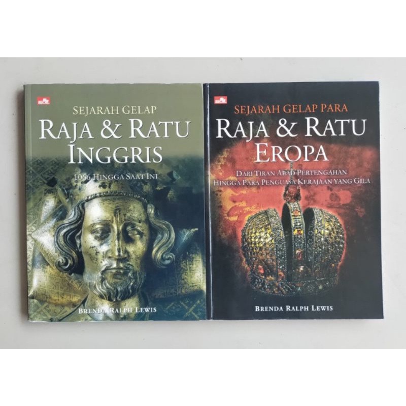 Jual ORIGINAL BUKU SEJARAH GELAP PARA RAJA&RATU EROPA SEJARA GELAP RAJA ...