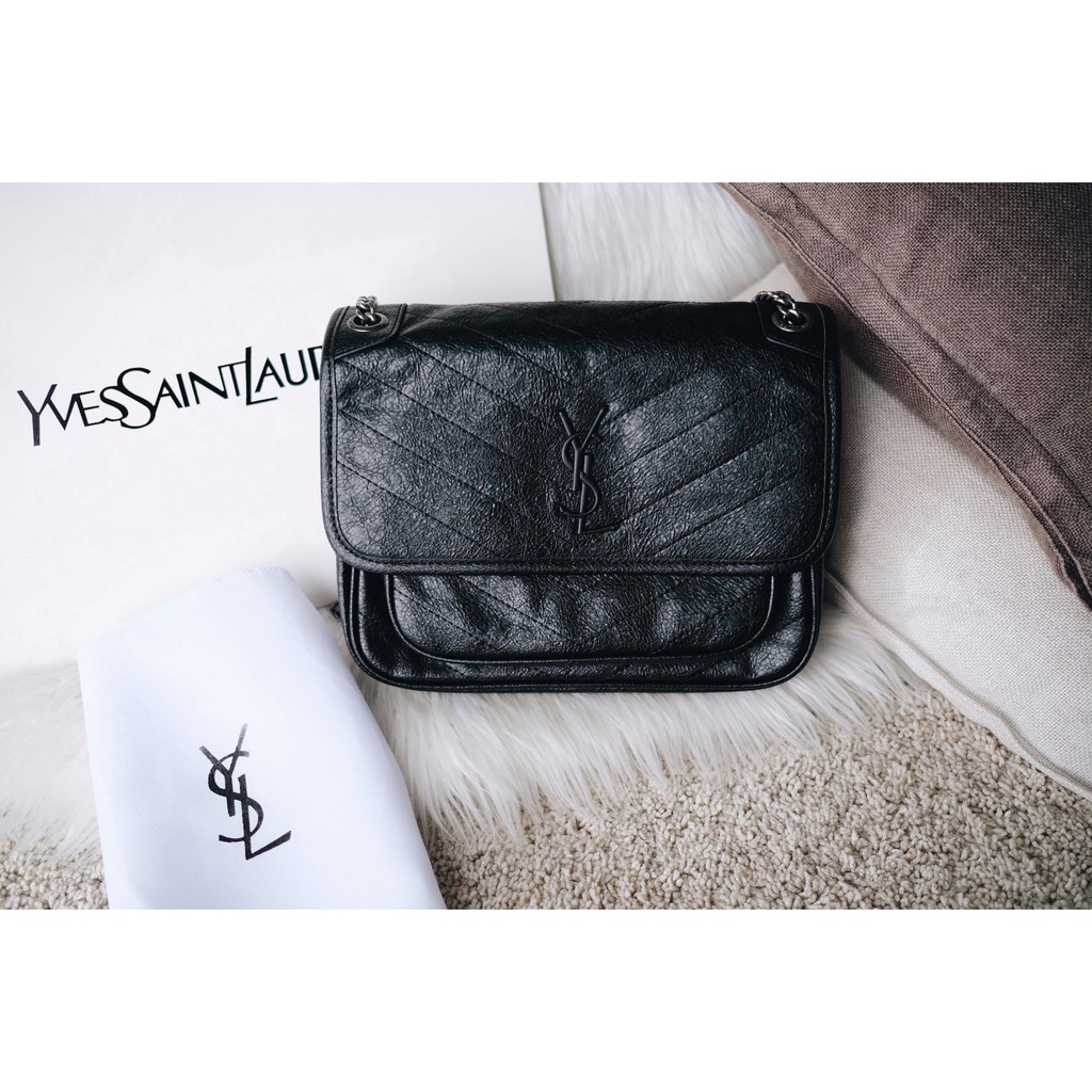 Jual YSL Niki Medium in Vintage Leather Bag | Shopee Indonesia
