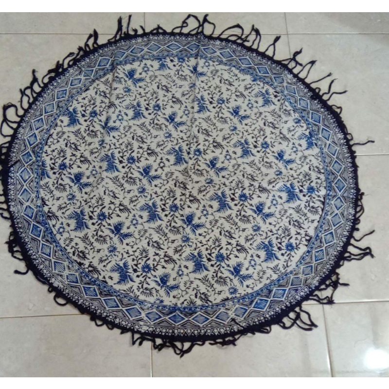 Jual Taplak Meja Bundar 1M | Batik Cap | Batik Pekalongan | Shopee ...