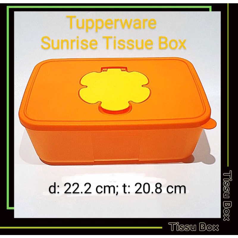 Jual Tupperware Large Tissue Box | Kotak tisu besar | Shopee Indonesia