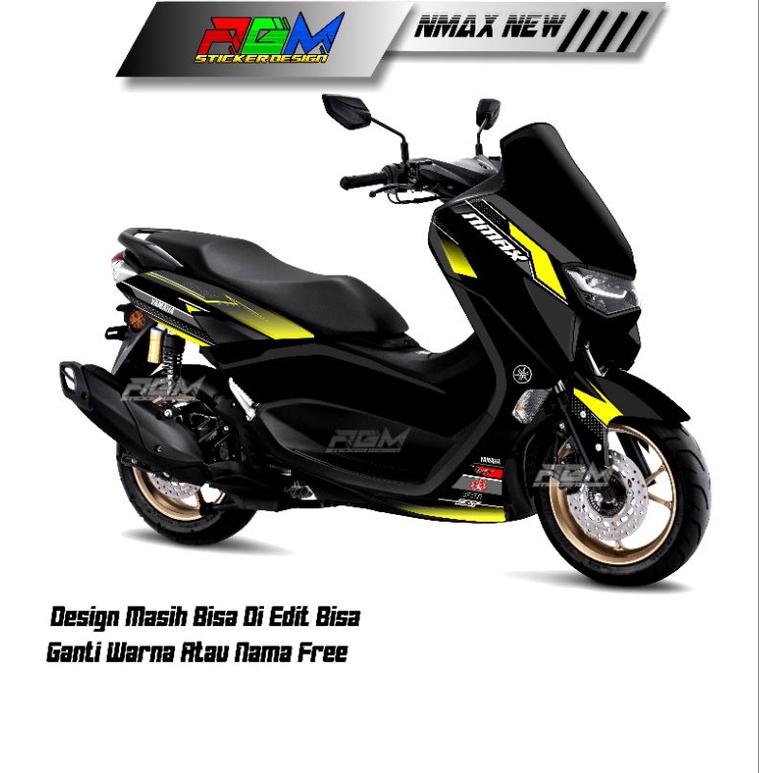 Jual Decal Sticker Nmax New Full Body.Grafis Simpel | Shopee Indonesia