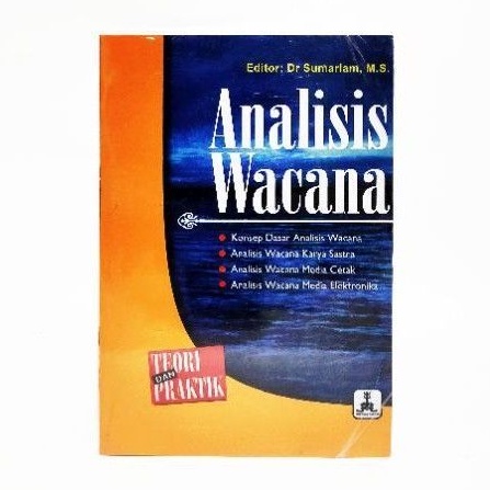 Jual Analisis Wacana Dr.Sumarlam | Shopee Indonesia