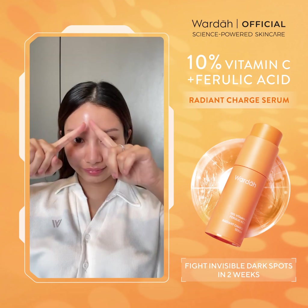 Jual Wardah serum Vitamin C 10% + Ferulic Acid Radiant Charge Serum 20 ...