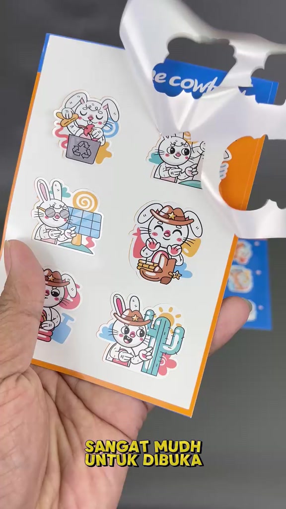 Jual DSPRINTING - Cetak Sticker Sheet Pack A5/A6 / Custom Design ...