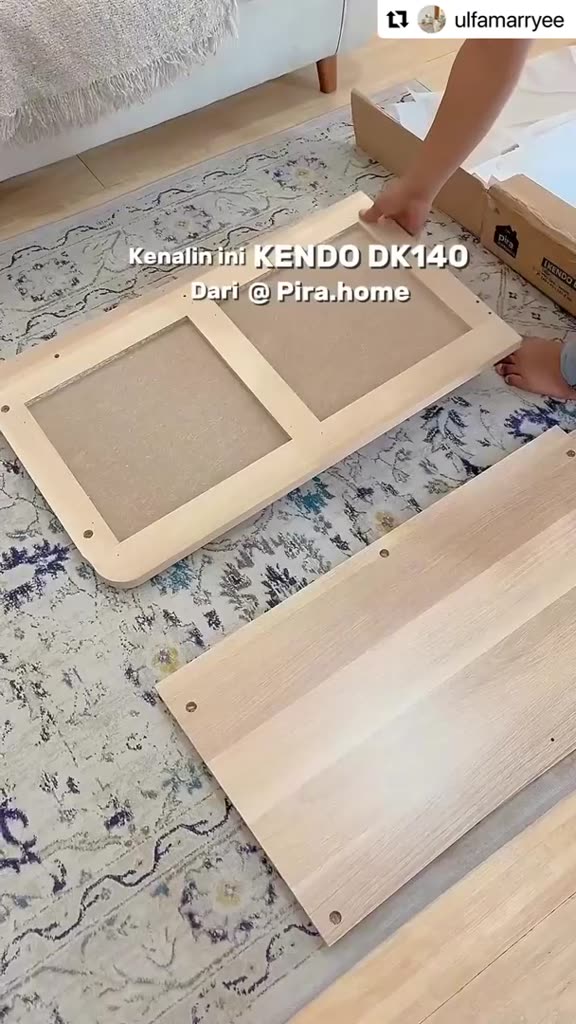 Jual Pira Metropolis - Baku DK140 Meja Belajar / Meja Kerja dengan Rak ...