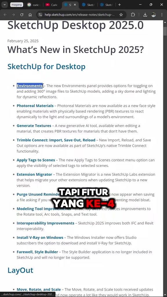 Jual Sketchup Pro 2026 + Vray + Enscape Full Version Original Lifetime + Panduan Instalasi (WIN ...