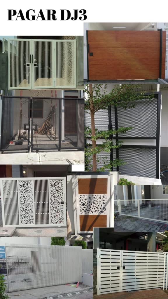 Jual Pagar expanded plat model geser untuk rumah unfinished | Shopee ...