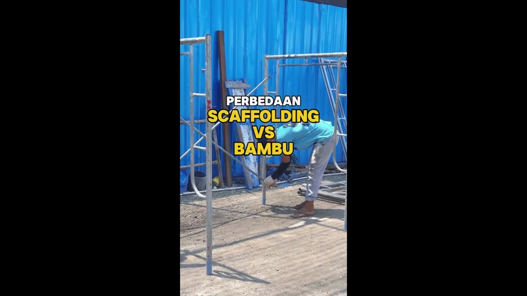 Jual SET SCAFFOLDING TINGGI 190 CM STEGER BESI MAINFRAME 190 BARU ...