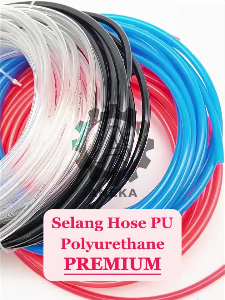Jual Selang PU Hose PU PREMIUM Per Meter 4mm 6mm 8mm 10mm 12mm 14mm ...