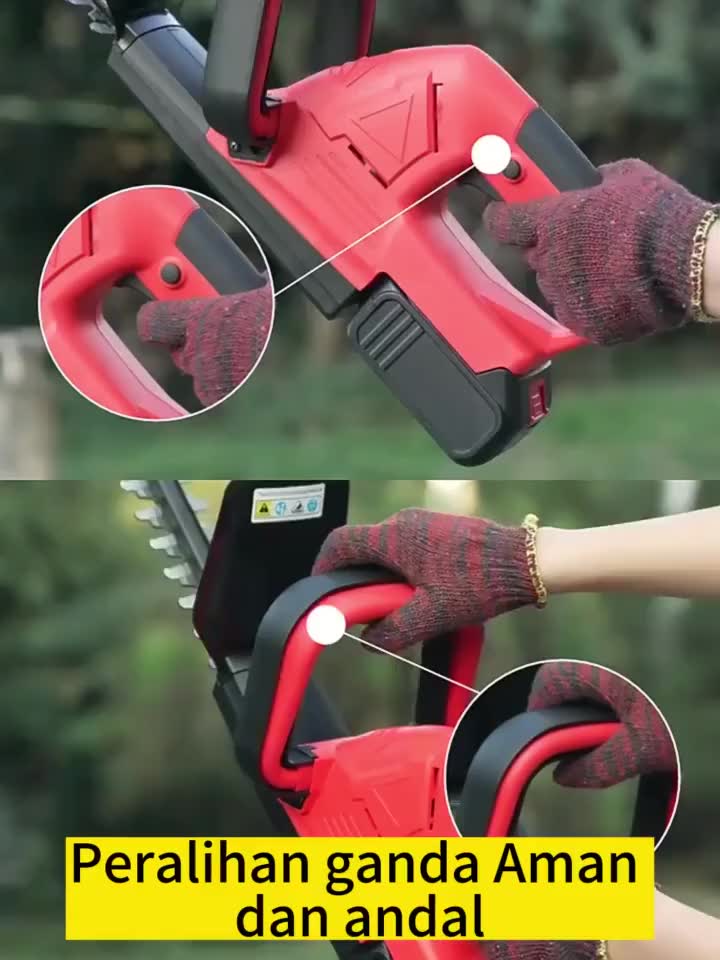 Jual Reaim Portable Mesin Potong Dahan Cordless Hedge Trimmer Mesin Pemangkas Dahan Baterai ...