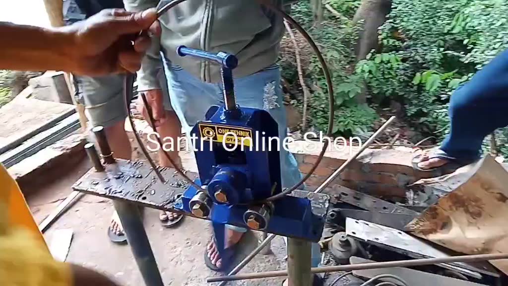 Jual Alat Rol Besi Manual Bentuk Lingkaran Spek 12mm Penekuk Besi Beton ...
