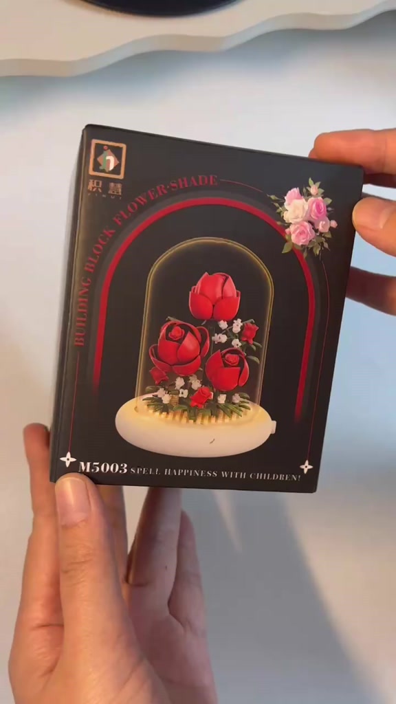 Jual [Bricks Bunga] Lampu Nano Block Bunga Mawar Brick Sunflower Balok ...