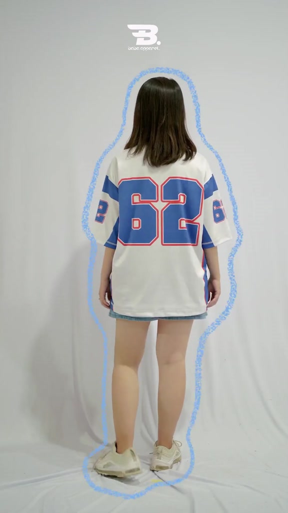 Jual (Bisa COD) Jersey outfit style Boxy fit Lousina White Flower 09 ...