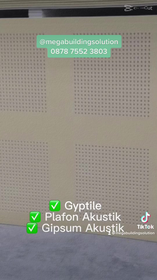 Jual [DUS] JAYABOARD Byhua 60x60 Ceiling Panel/ Gyptile 9mm - plafon ...