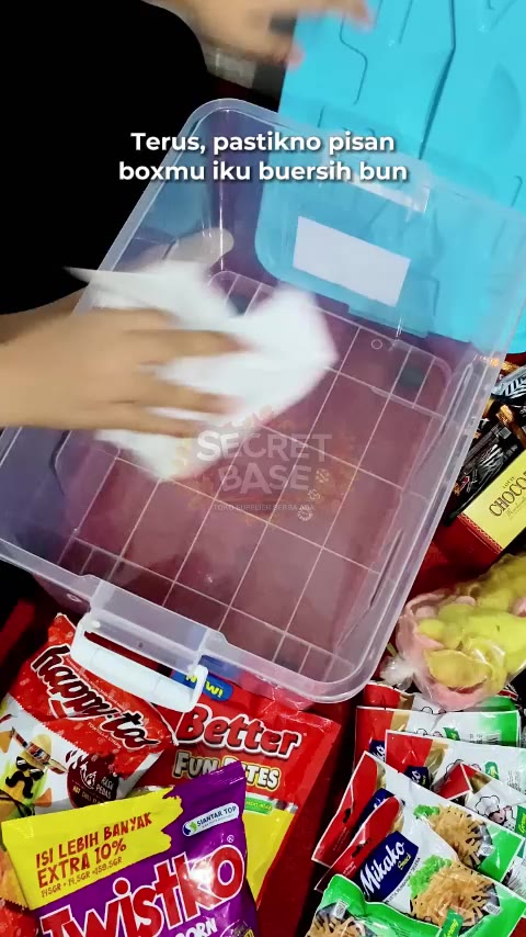 Jual BOX CONTAINER 40 LITER + RODA - Kontainer Box Plastik / Container ...