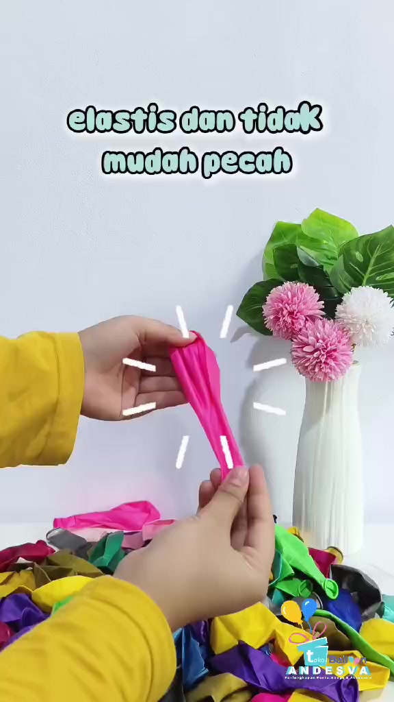 Jual Balon Latex Metalik 1 PACK ISI 50 Pcs 12 inch / Balon Per Pack ...