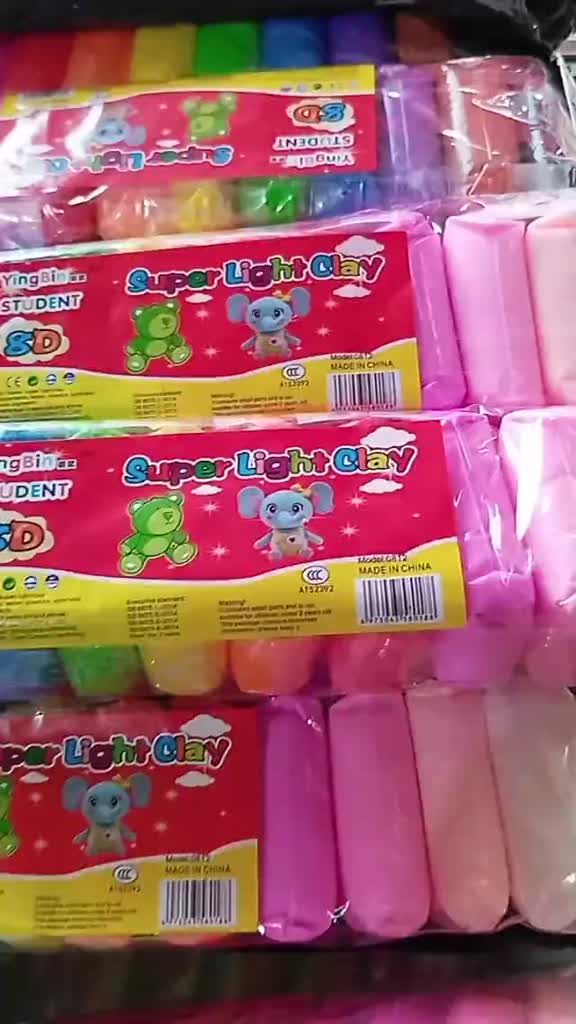Jual Clay Mainan Anak Isi 12 Pcs Clay 12 Warna Clay Polymer Warna Warni ...