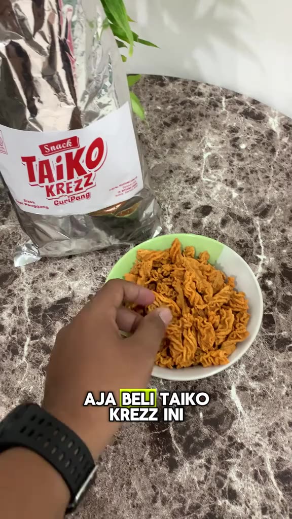 Jual Cemilan Snack makanan Taiko Krezz Guripang 500g/1000g jajanan ...