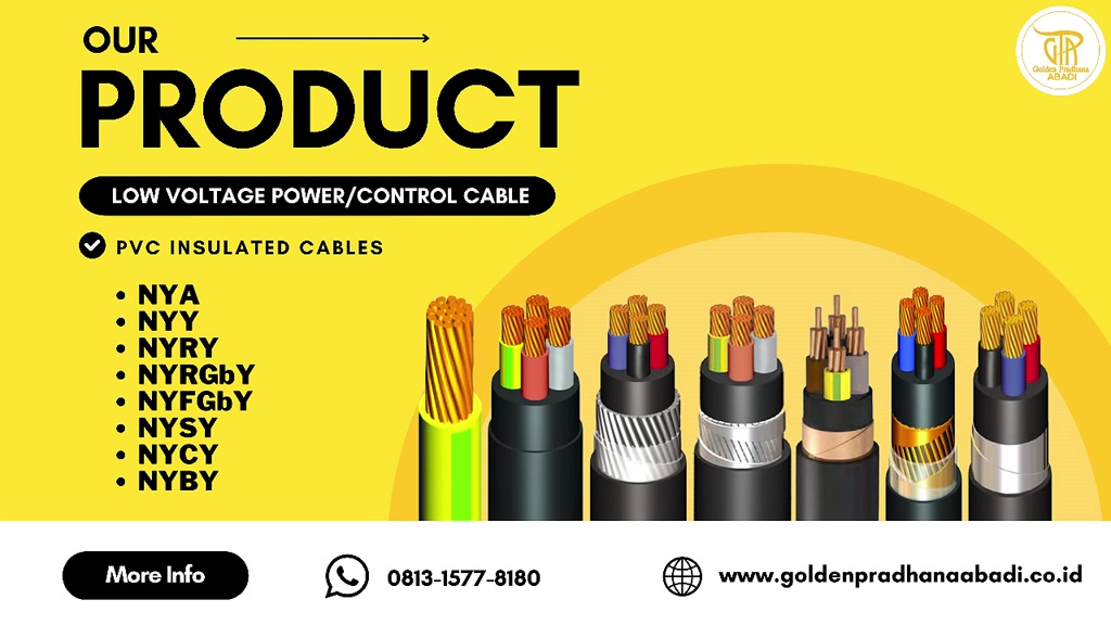 Jual Kabel NYRGBY 4x6 mm2 METAL /NYFGBY 4x6 mm/4x6 mm2/4x6 mm/4 x 6 mm2 ...