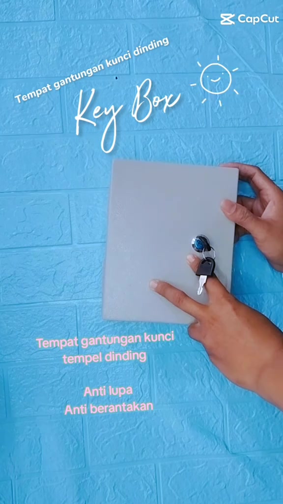 Jual Key Box TEMPAT KUNCI DINDING BESI Tempat penyimpanan kotak kunci ...