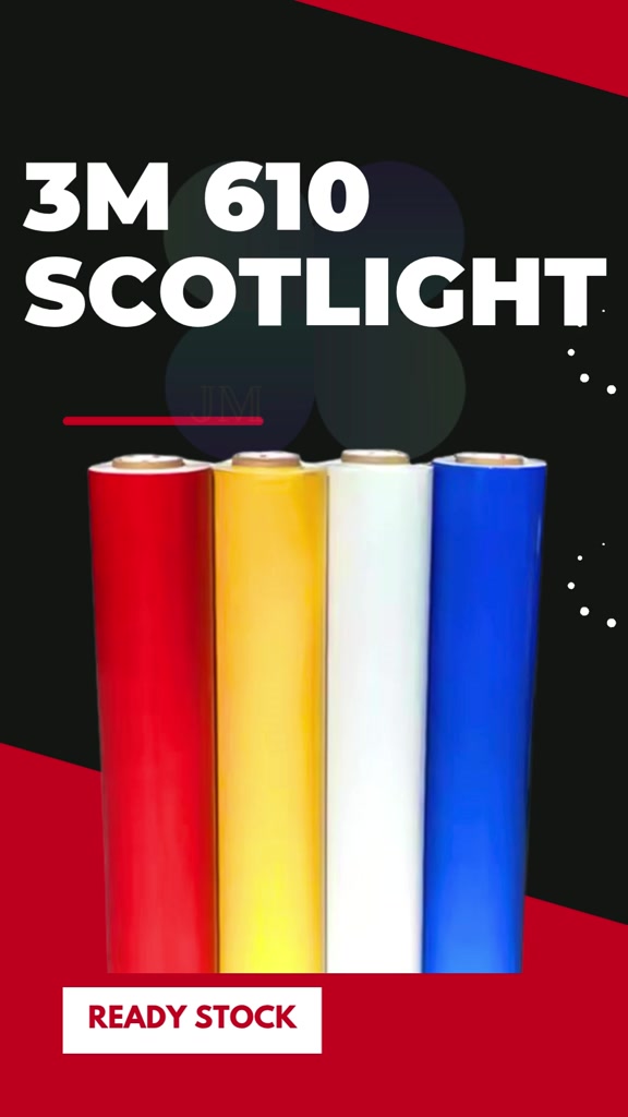 Jual Skotlet Reflektif 3M 610 Reflective Scotlight 1 Meter Stiker Reflektor Nyala Premium Lebar ...