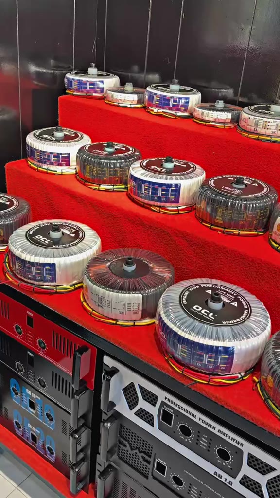 Jual Trafo toroid donat merek LOWMID STD 5A besar murni CT 35V 45V 55V spek STANDAR garansi full ...