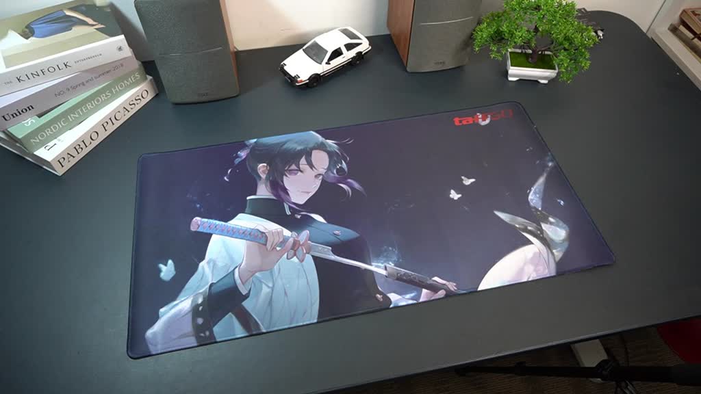 Jual Mousepad Gaming Extra Lebar Mouse pad Ukuran Besar Motif Demon ...