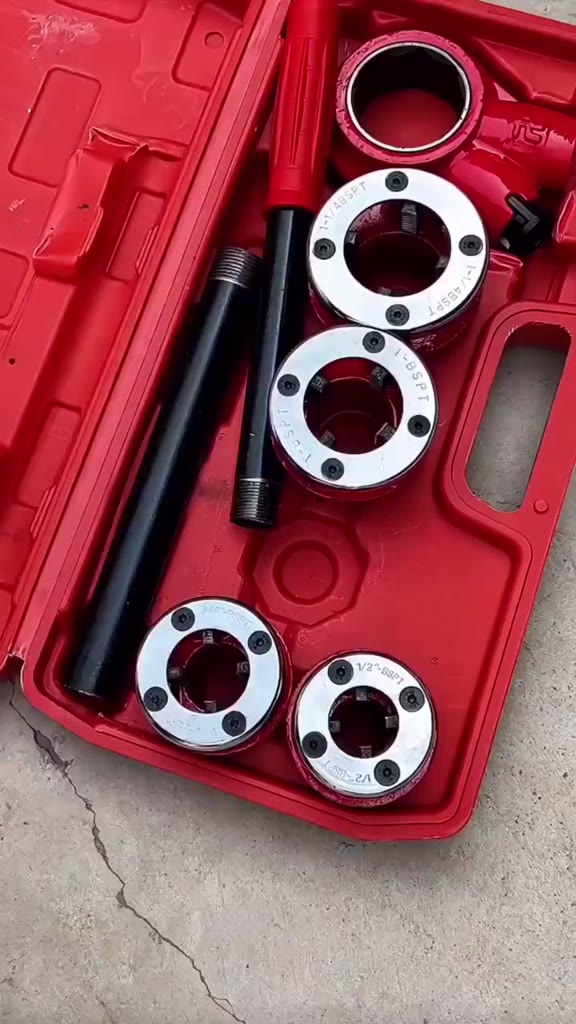 Jual Senai Pipa Manual Set Alat Drat Pipa Besi Tipe 62 1/2"-1 1/4 ...