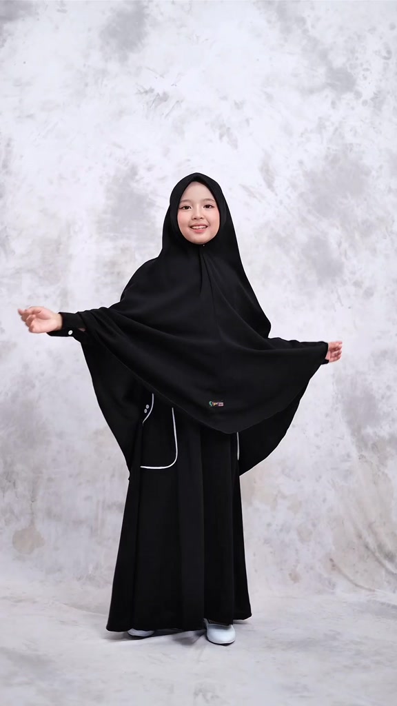 Jual Abaya Set Hijab/Jilbab "Hoya" Marbela anti UV dan Wolpis grade A ...