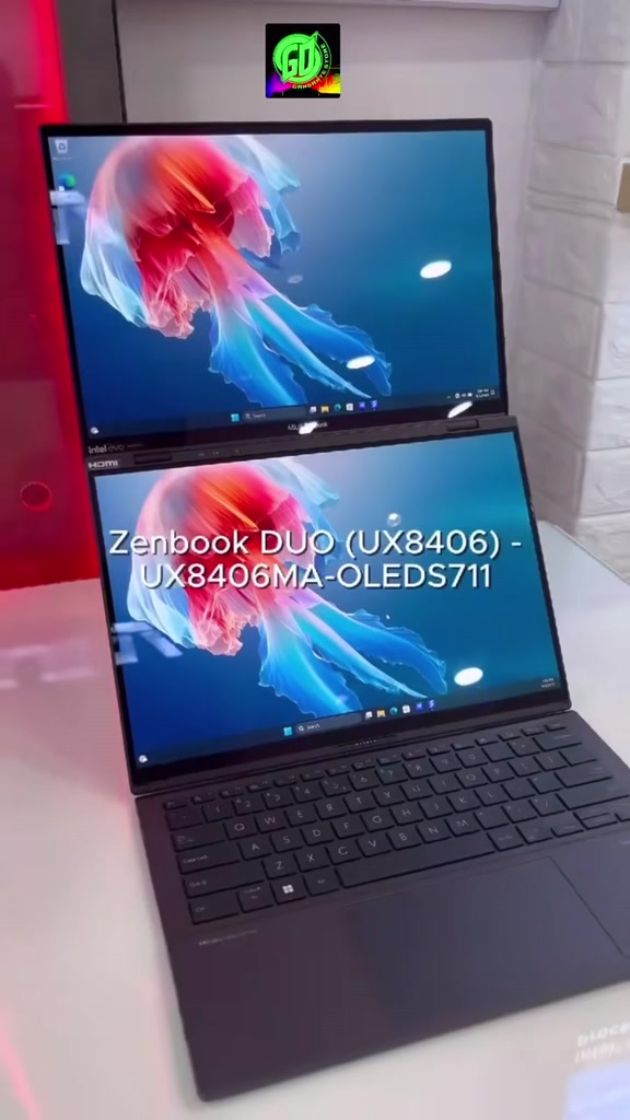 Jual ASUS ZENBOOK DUO UX8406MA OLED TOUCH 3K ULTRA 7 155H 16 GB 1 TB 14 ...