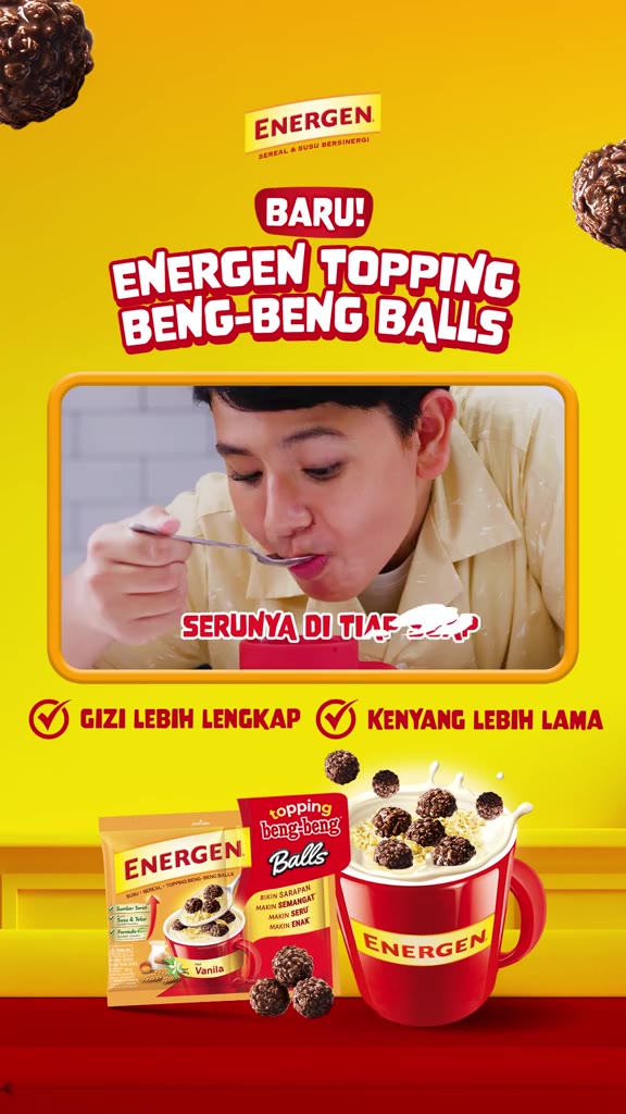 Jual Energen Topping Beng-Beng Balls 1 Renceng | Shopee Indonesia