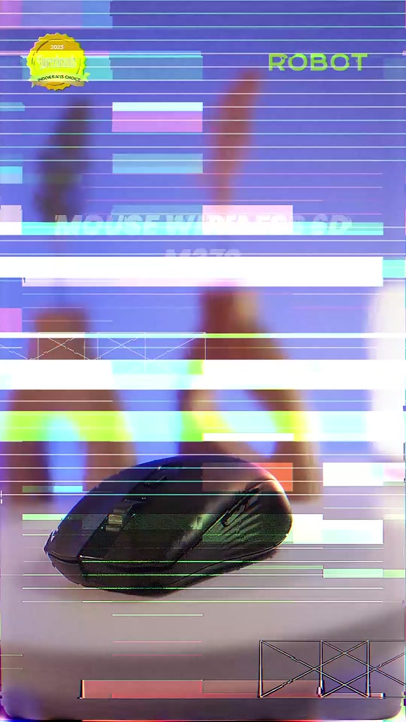 Jual ROBOT Mouse Wireless Silent Klik | Mouse Laptop Optical Receiver ...