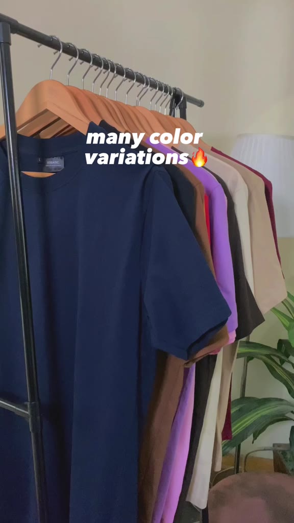 Jual GOBASIC - Kaos Pria Lengan Pendek Polos Kaos Cowok Distro Premium ...