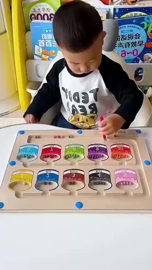 Jual （COD) Color Classification Maze - Mainan Sortir Warna Berhitung ...