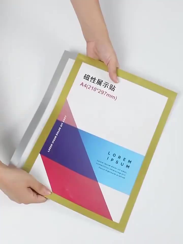 Jual Frame Poster Magnetic / Bingkai File Frame / Tempat Poster Tempel ...