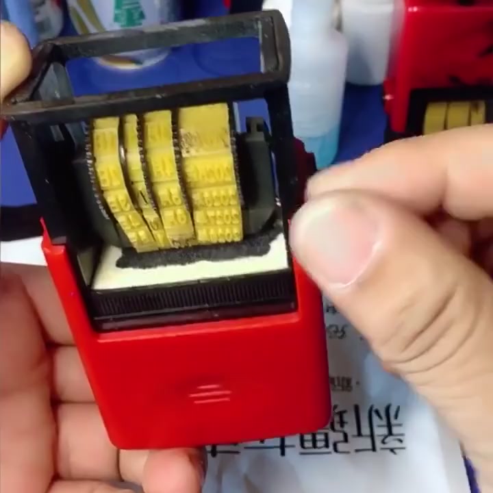 Jual Stempel Tanggal Custom Otomatis | Dater Date Stamp | Stempel ...