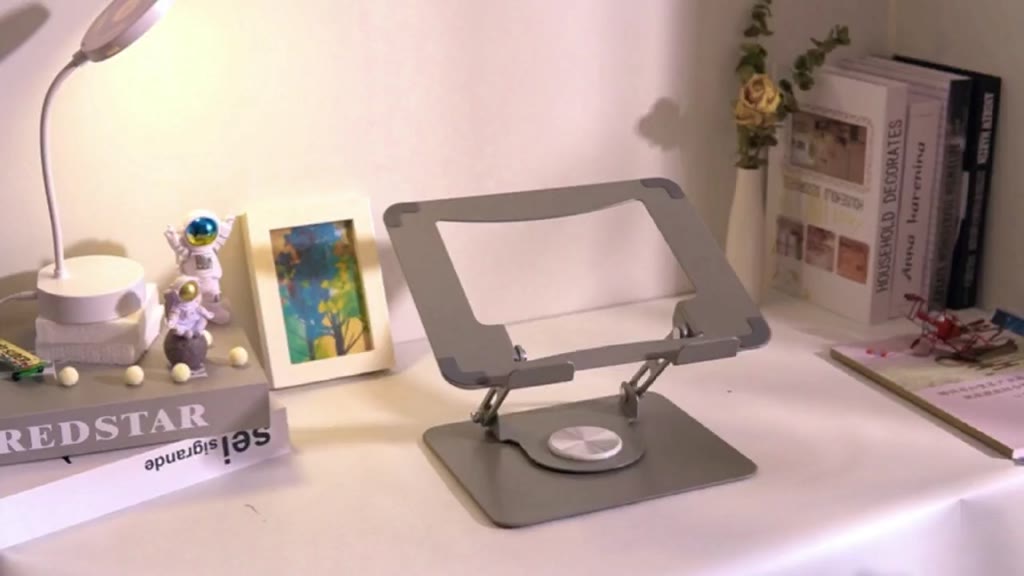 Jual AOKI Laptop Stand dengan 360° Rotasi Base, Penstabil Komputer Ergonomis untuk Meja ...