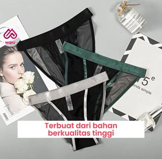 Jual MQIU - Celana Dalam Brokat Renda Halus Dan Modis Cd Transparan ...