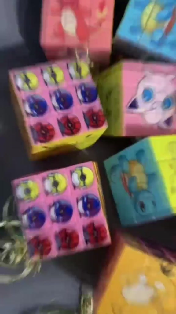Jual KY26 Rubik - Premium Gantungan kunci kartun Anime Poke Mon Rubik's ...