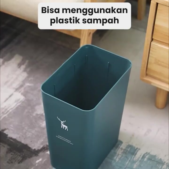 Jual Starlight Tempat Sampah Kamar Mandi Tutup Bentuk Persegi Trash bin ...