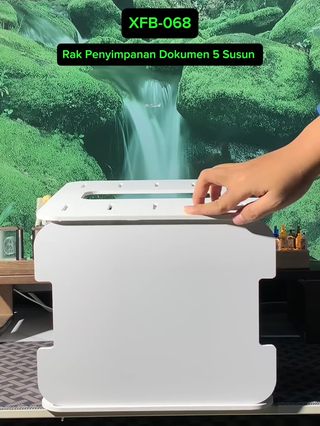 Jual DHWE - Rak Susun Penyimpanan File Kantor Rak Buku Serbaguna Tempat ...