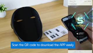 Jual Topeng Led Boywithuke / Led Face Changing Mask Bluetooth | Shopee Indonesia