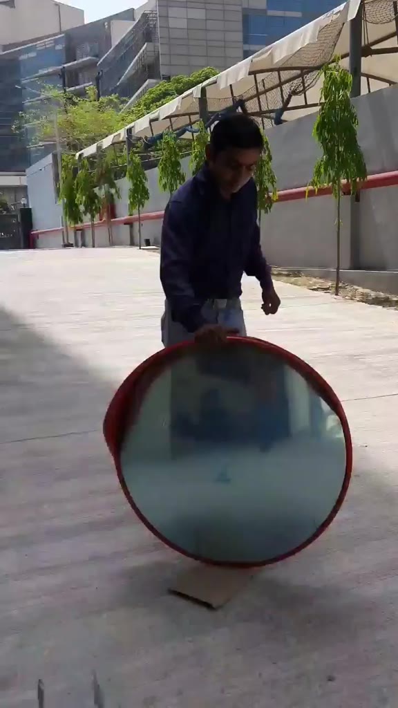 Jual Kaca Cembung Jalan Cermin Cembung Tikungan Traffic Safety Mirror ...