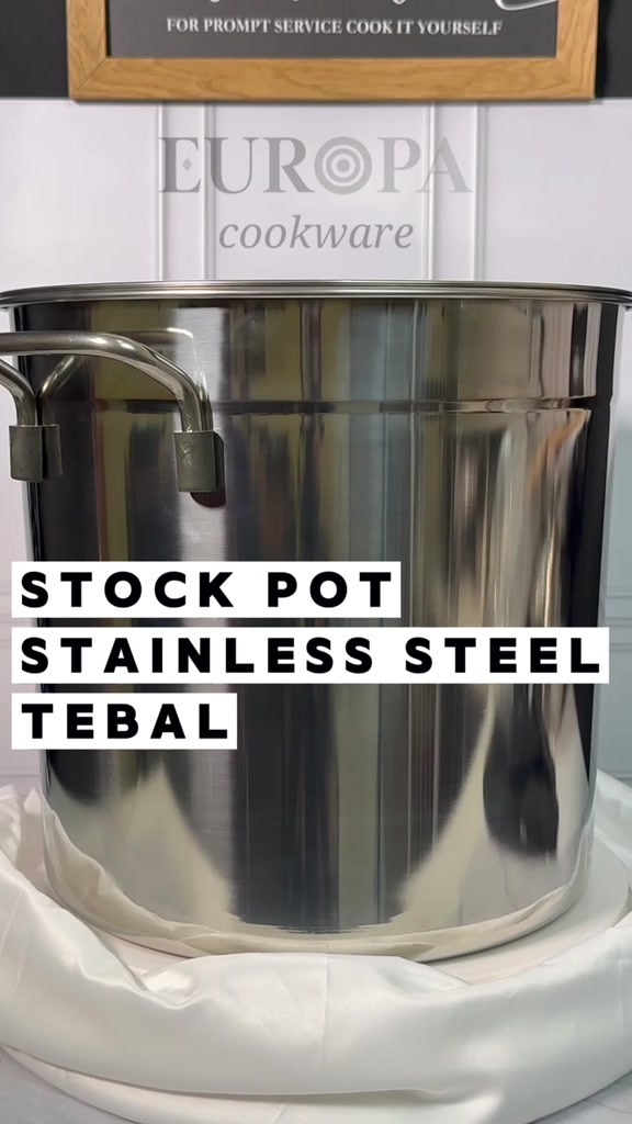 Jual Panci Dandang Stainless Steel Tebal Panci Bakso Stockpot Panci ...