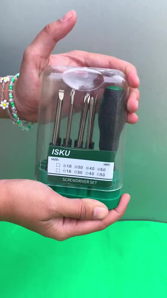 Jual Isku 10 in 1 Obeng/ Obeng Set Kunci Shock Set Obeng Multifungsi ...