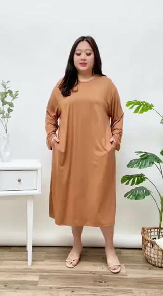 Jual LD 120 140 MIDI DRESS DASTER TUNIK KAOS SUPER JUMBO BIGSIZE OVERSIZE BASIC POLOS HITAM ...